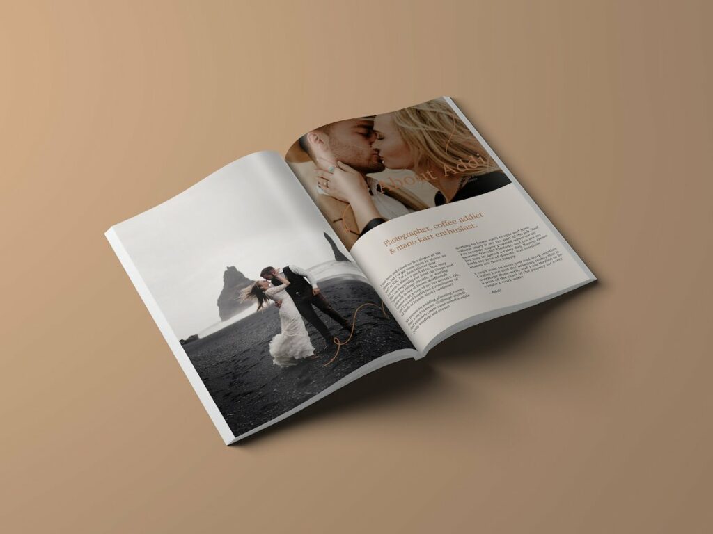 Wedding Photographer Magazine – MasterBundles