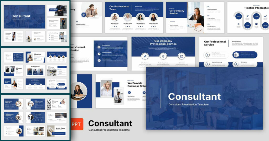 Finance & Consulting PowerPoint – MasterBundles