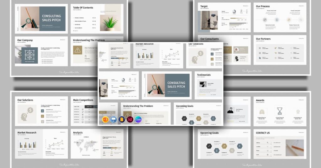 Consulting Sales Pitch Presentation – MasterBundles