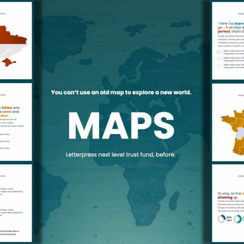 BEST MAPS Keynote Infographics | Master Bundles