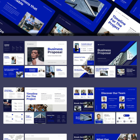 Business Proposal PowerPoint Template | Master Bundles