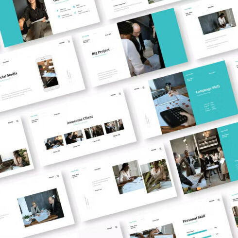 Resume Powerpoint Presentation Template | Master Bundles