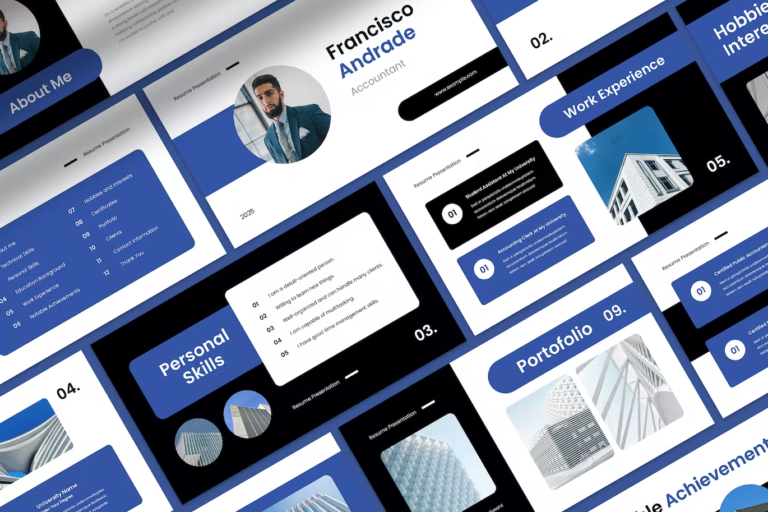 Resume Presentation Template – MasterBundles