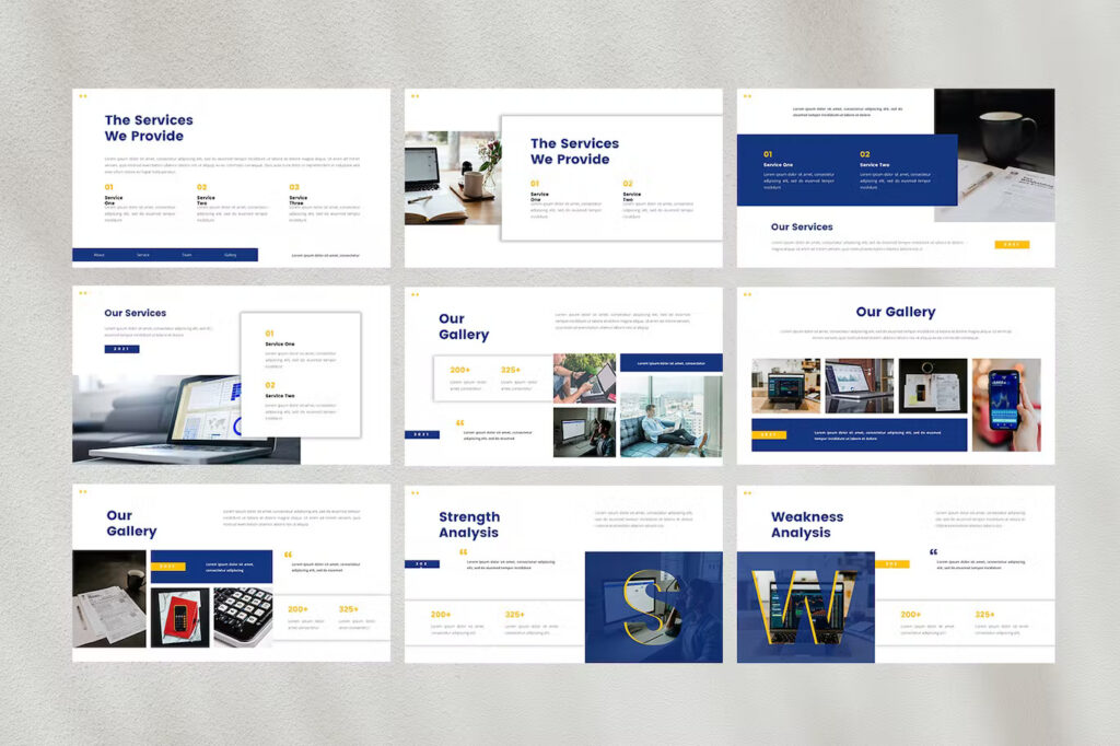 Entrust - Tax Accounting PowerPoint Template – MasterBundles