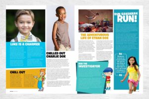 Kids Magazine Template | Master Bundles