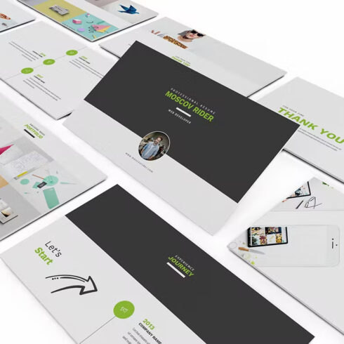 Resume CV Powerpoint Template | Master Bundles