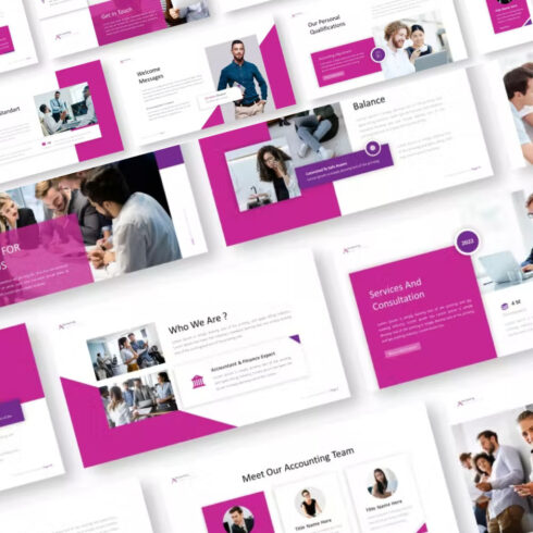 Accounting Powerpoint Presentation Template PPTX | Master Bundles