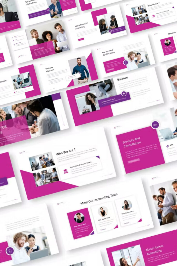 Accounting Powerpoint Presentation Template PPTX – MasterBundles