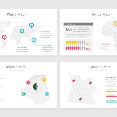 Africa Maps PowerPoint Template | Master Bundles