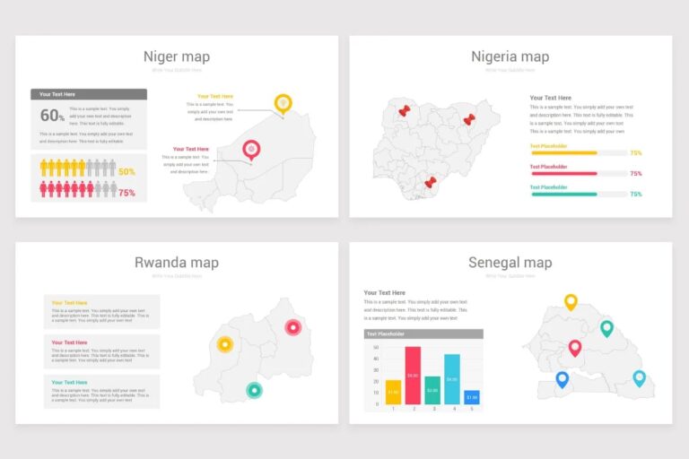 Africa Maps PowerPoint Template – MasterBundles