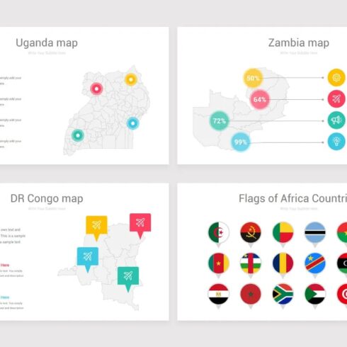 Africa Maps PowerPoint Template | Master Bundles