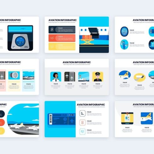Aviation Powerpoint Template | Master Bundles