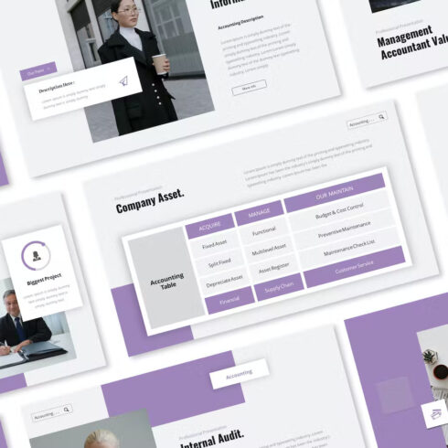 Accounting Powerpoint Presentation Template | Master Bundles