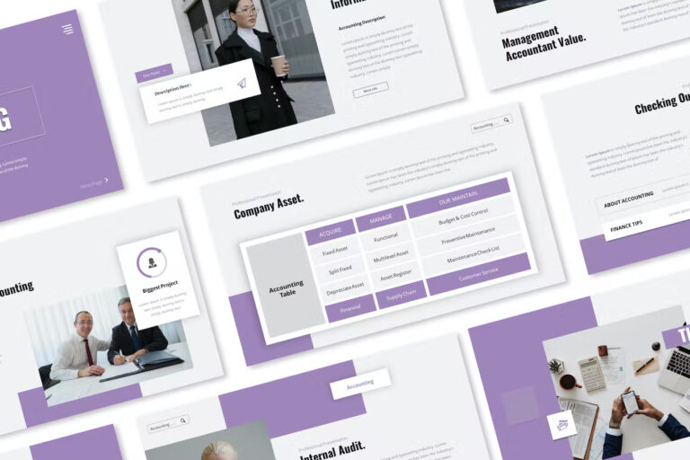 Accounting Powerpoint Presentation Template – MasterBundles