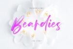 Beardies || Cute SVG Font – MasterBundles