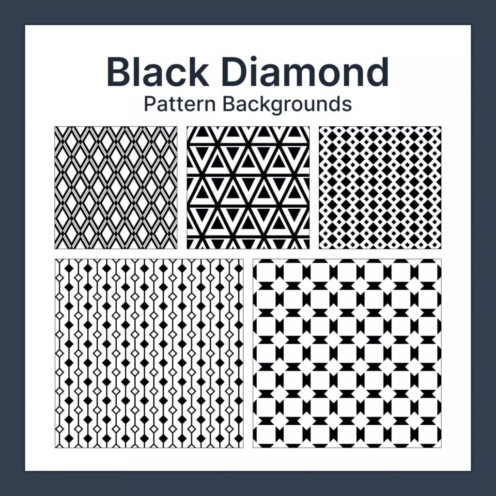 Diamond Patterns Bundle – MasterBundles