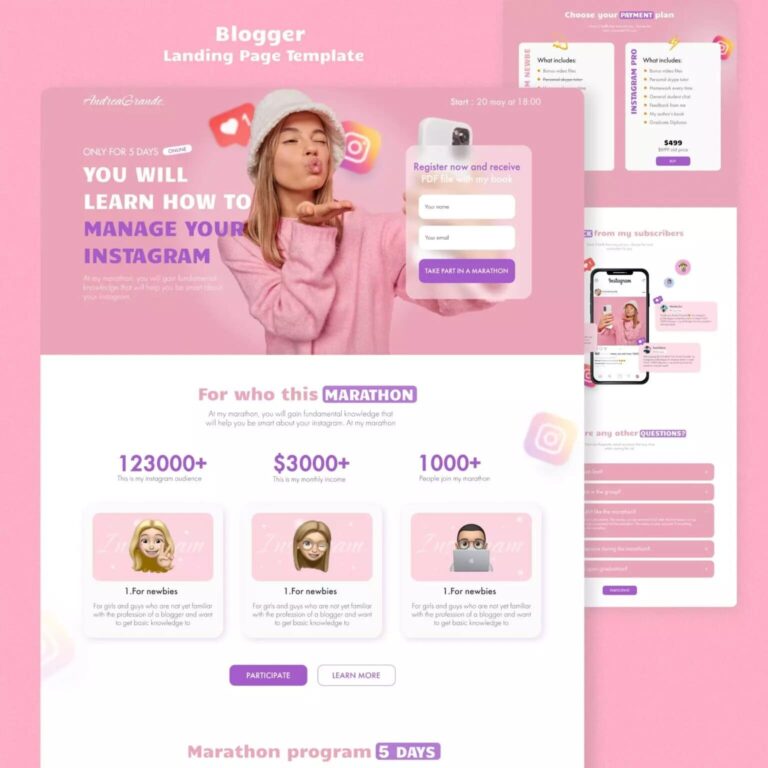 15 Figma Landing Page Designs – MasterBundles