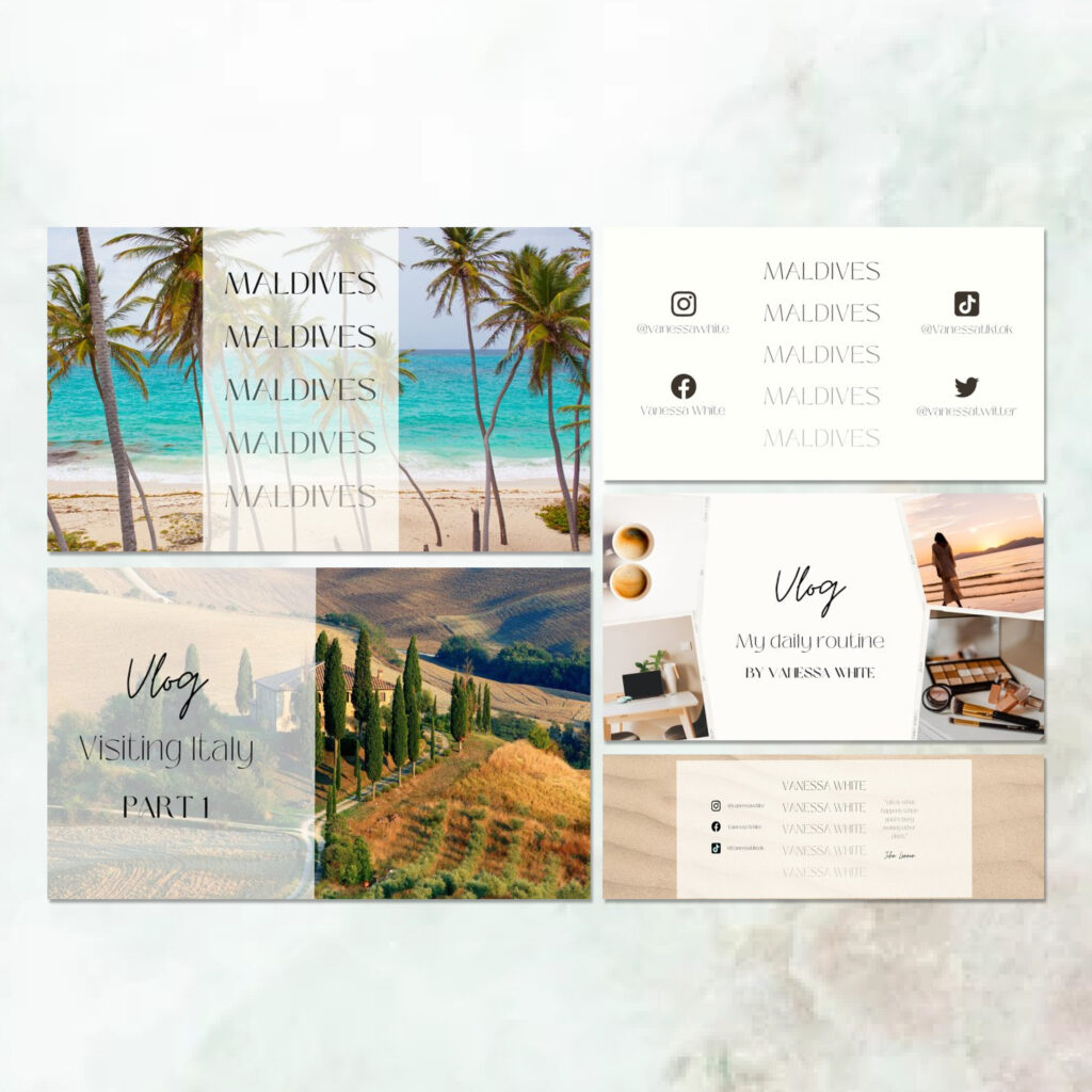 Blogger Youtube Branding Kit – MasterBundles