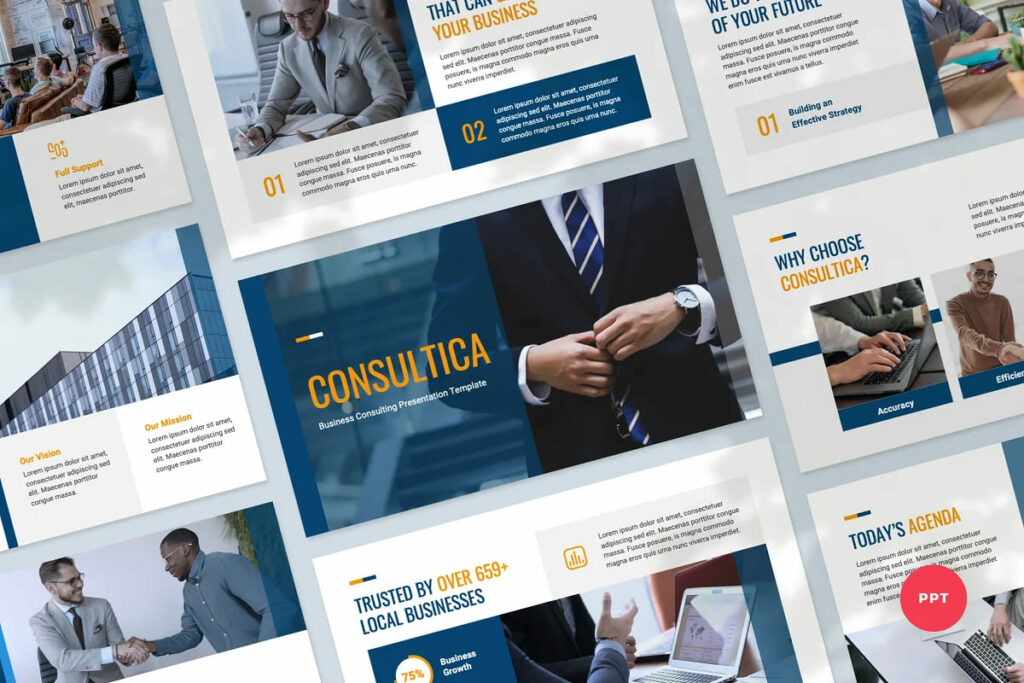 Business Consulting Template – MasterBundles