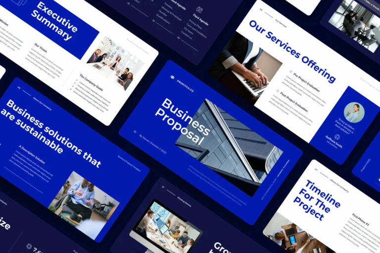 Business Proposal PowerPoint Template – MasterBundles