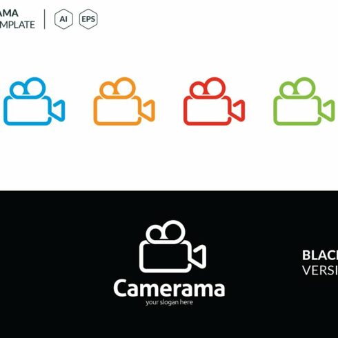 Modern Camera Logo | Master Bundles