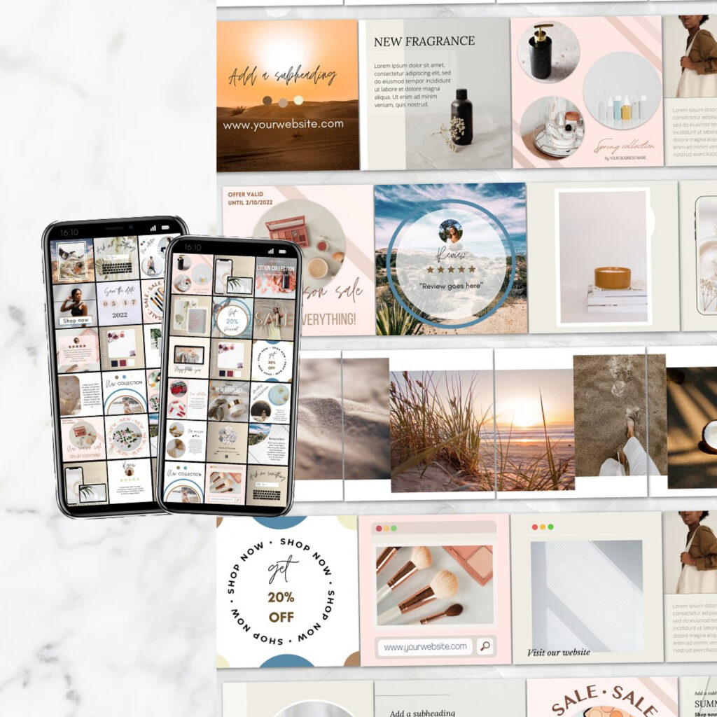 Canva Instagram Templates Bundle – MasterBundles