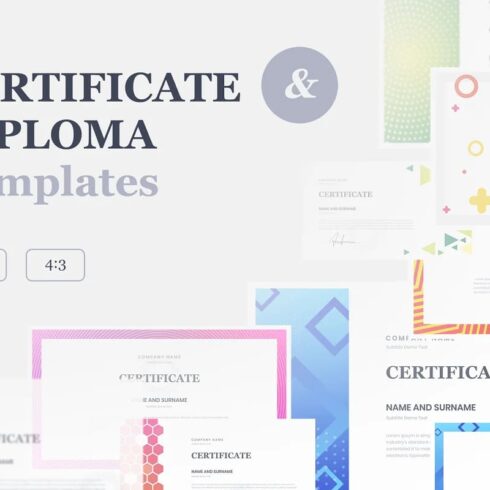 Certificate & Diploma PowerPoint | Master Bundles