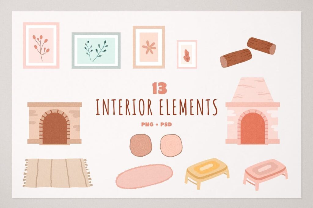 Christmas Clipart - PNG - PSD – MasterBundles