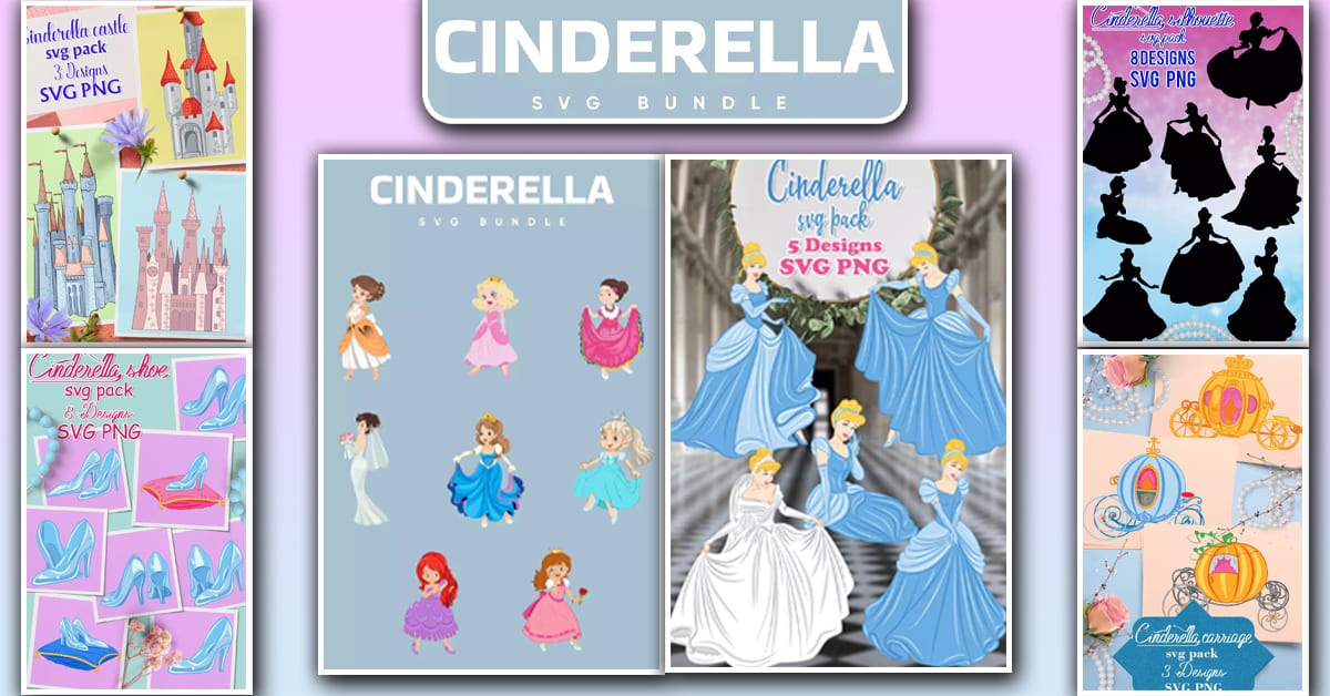 Cinderella SVG Bundle – MasterBundles