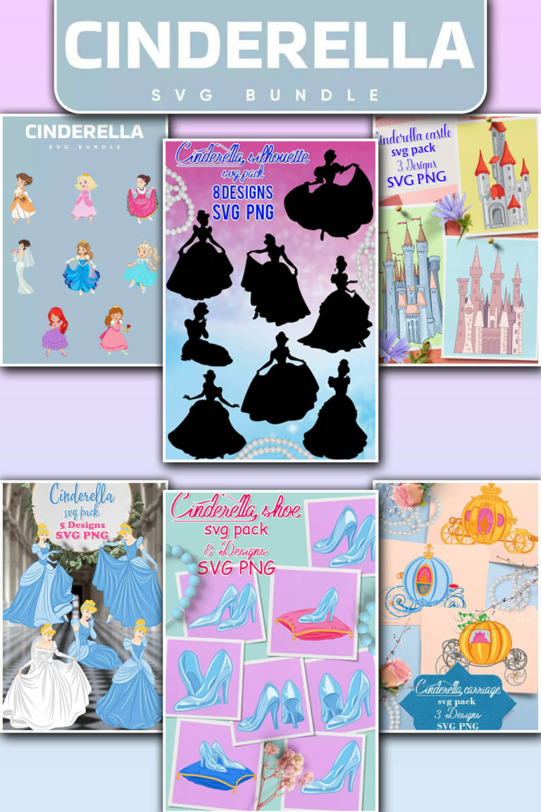 Cinderella SVG Bundle – MasterBundles