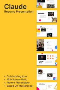 Claude Resume Presentation – MasterBundles