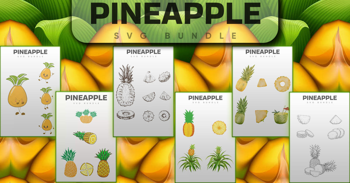Colossal Pineapple SVG Bundle – MasterBundles