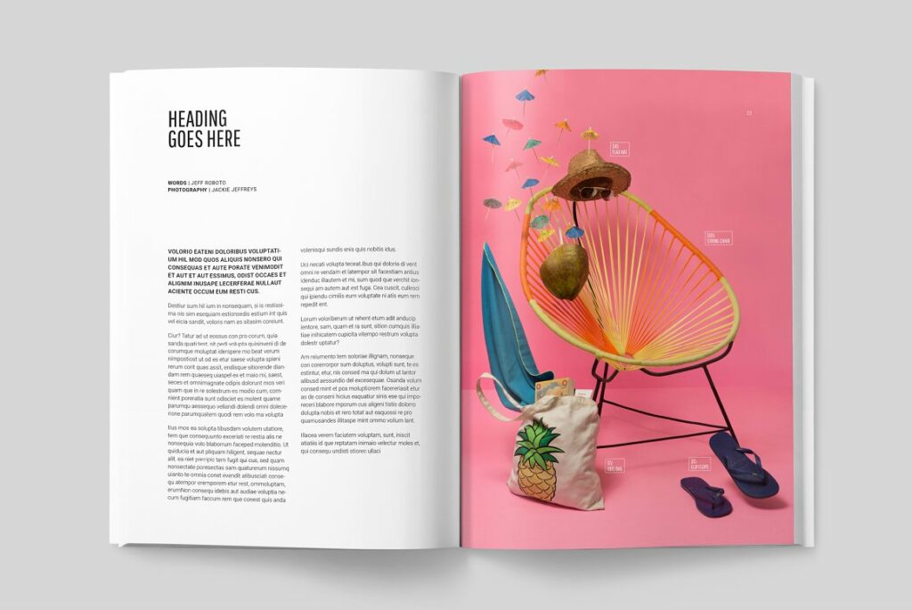 Colourful Modern Magazine – MasterBundles