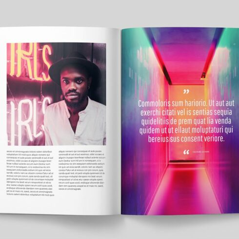 Colourful Modern Magazine | Master Bundles