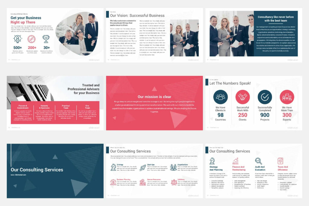 Consulting Proposal PowerPoint – MasterBundles