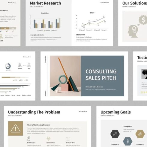 Consulting Sales Pitch Presentation | Master Bundles
