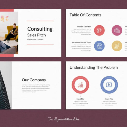 Consulting Sales Pitch Template | Master Bundles