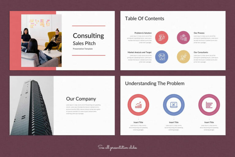 Consulting Sales Pitch Template – MasterBundles