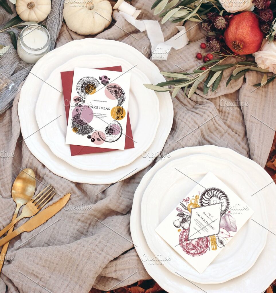 Cake Ingredients Fall Foods Design – MasterBundles