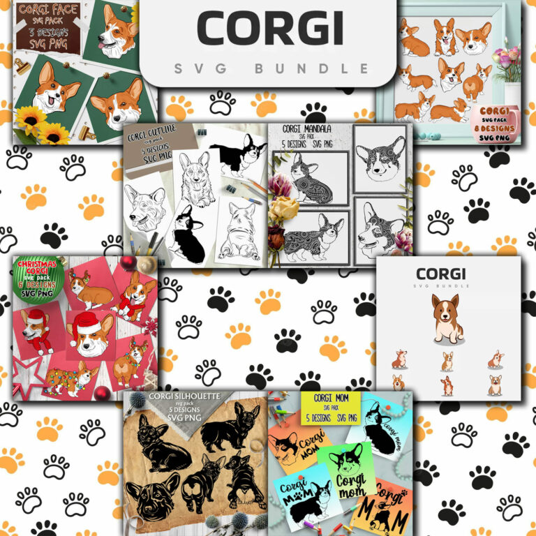 Corgi SVG Bundle – MasterBundles