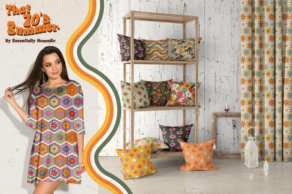 A Joyful Retro Graphic Collection – MasterBundles