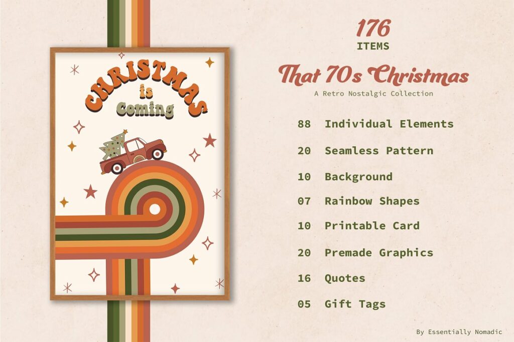 Retro Christmas Collection – MasterBundles