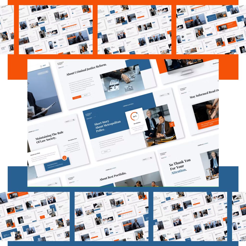 Criminal Justice Powerpoint Presentation Template – MasterBundles