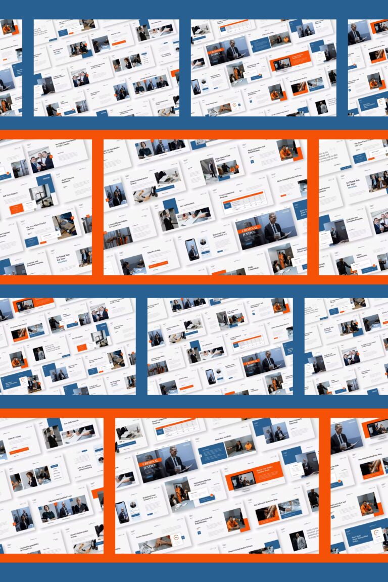 Criminal Justice Powerpoint Presentation Template – MasterBundles