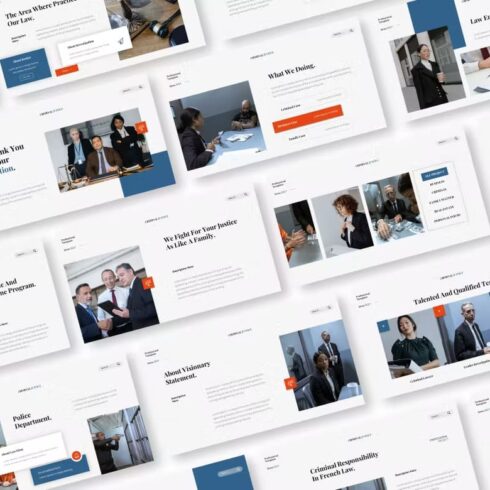 Criminal Justice Powerpoint Presentation Template | Master Bundles