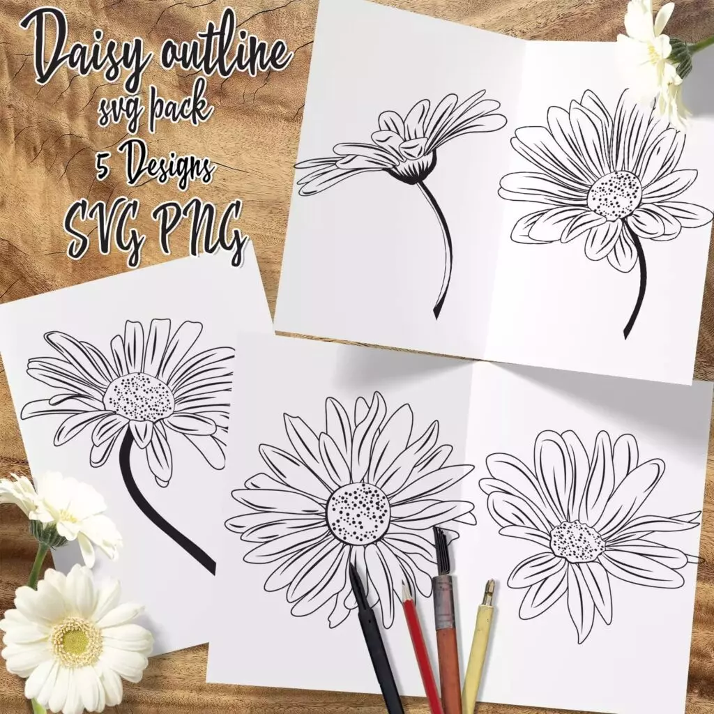 Daisy SVG Bundle – MasterBundles