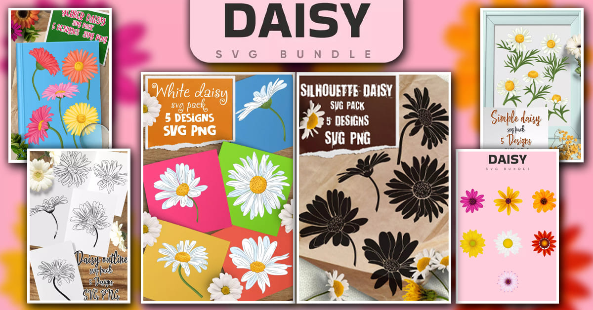 Daisy SVG Bundle – MasterBundles