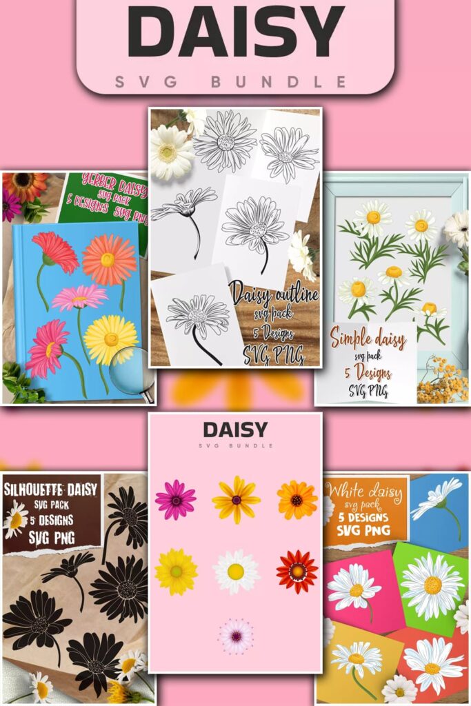 Daisy SVG Bundle – MasterBundles