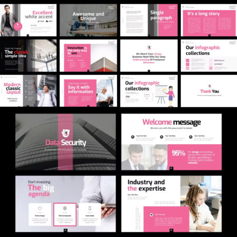 Data Security Powerpoint Template – MasterBundles