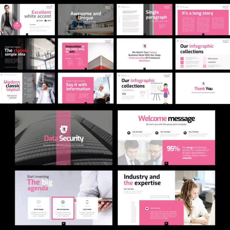 Data Security Powerpoint Template – MasterBundles